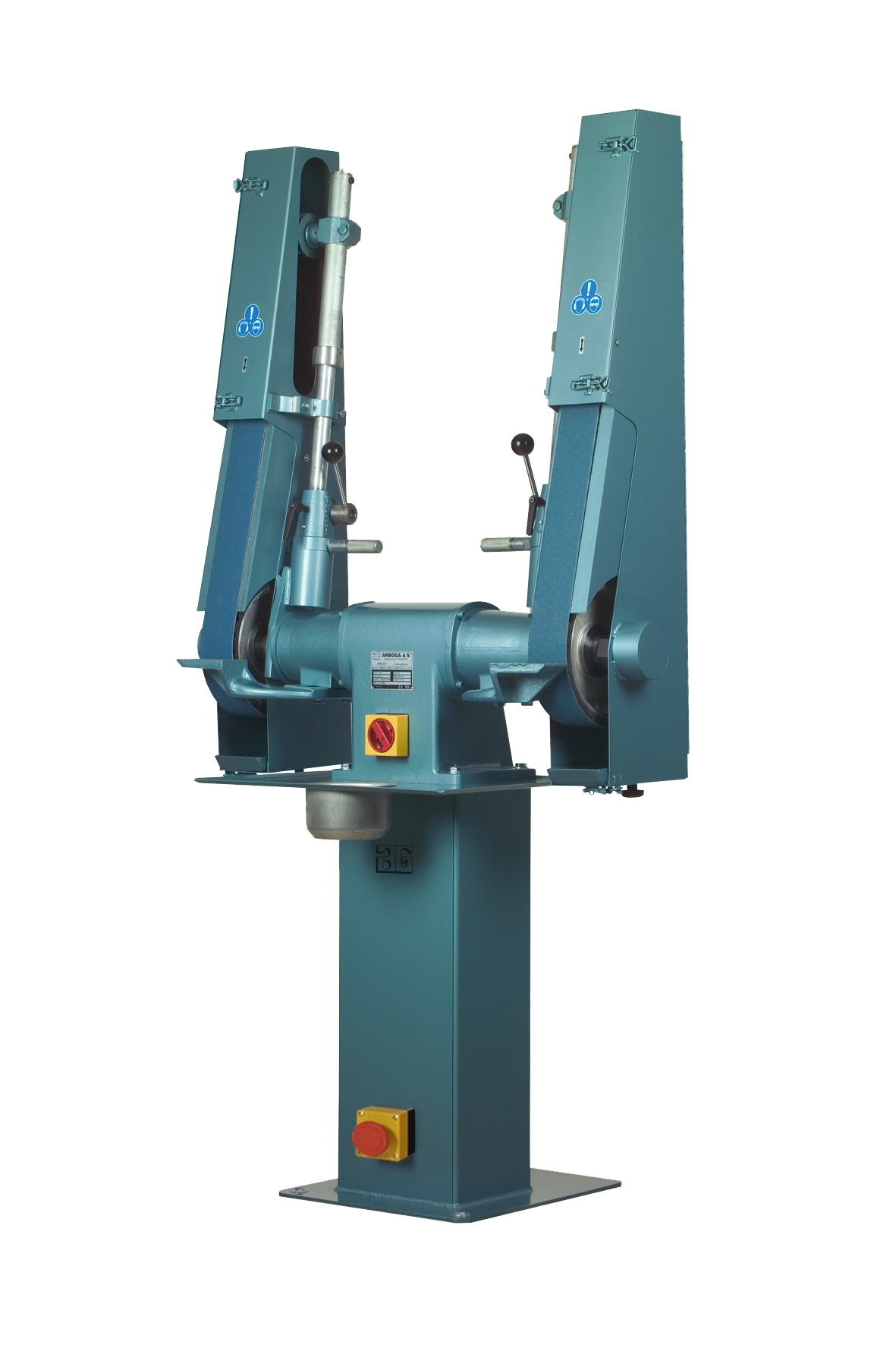 Arboga - Bench grinder with belt arms two sides