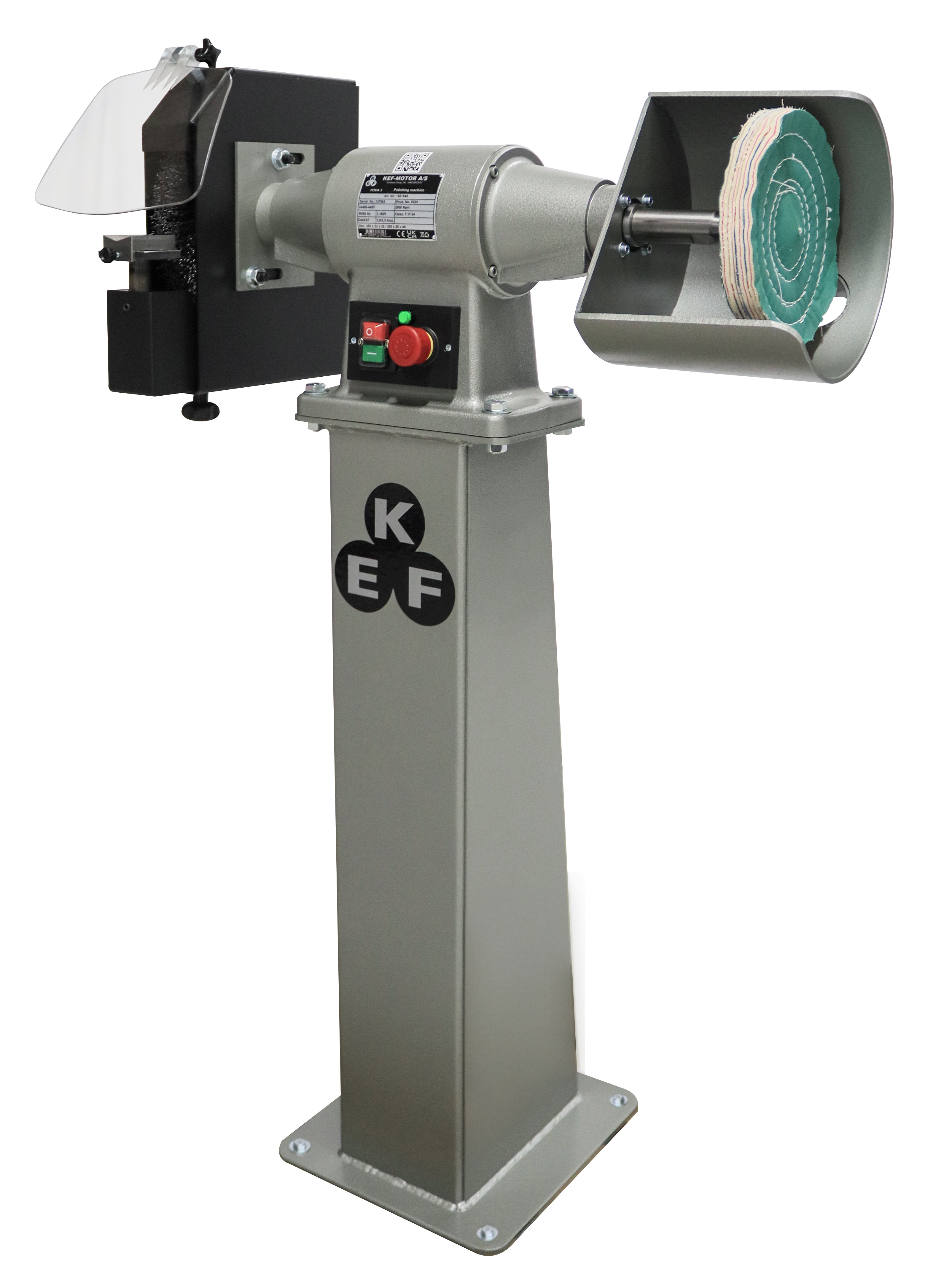 KEF Motor - Deburring machine with polishing disc