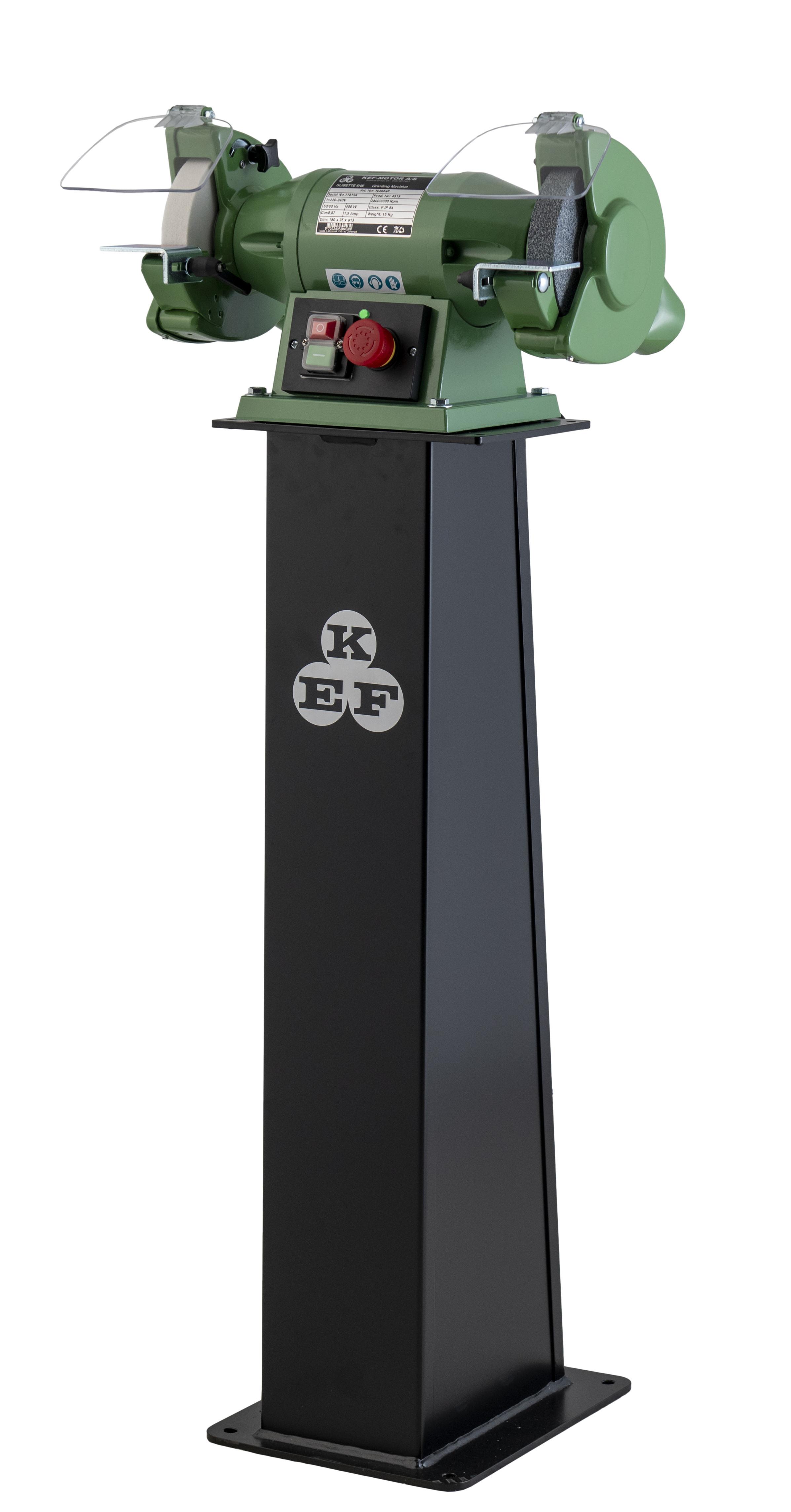 KEF Motors - Double ended grinder for workshops and industry