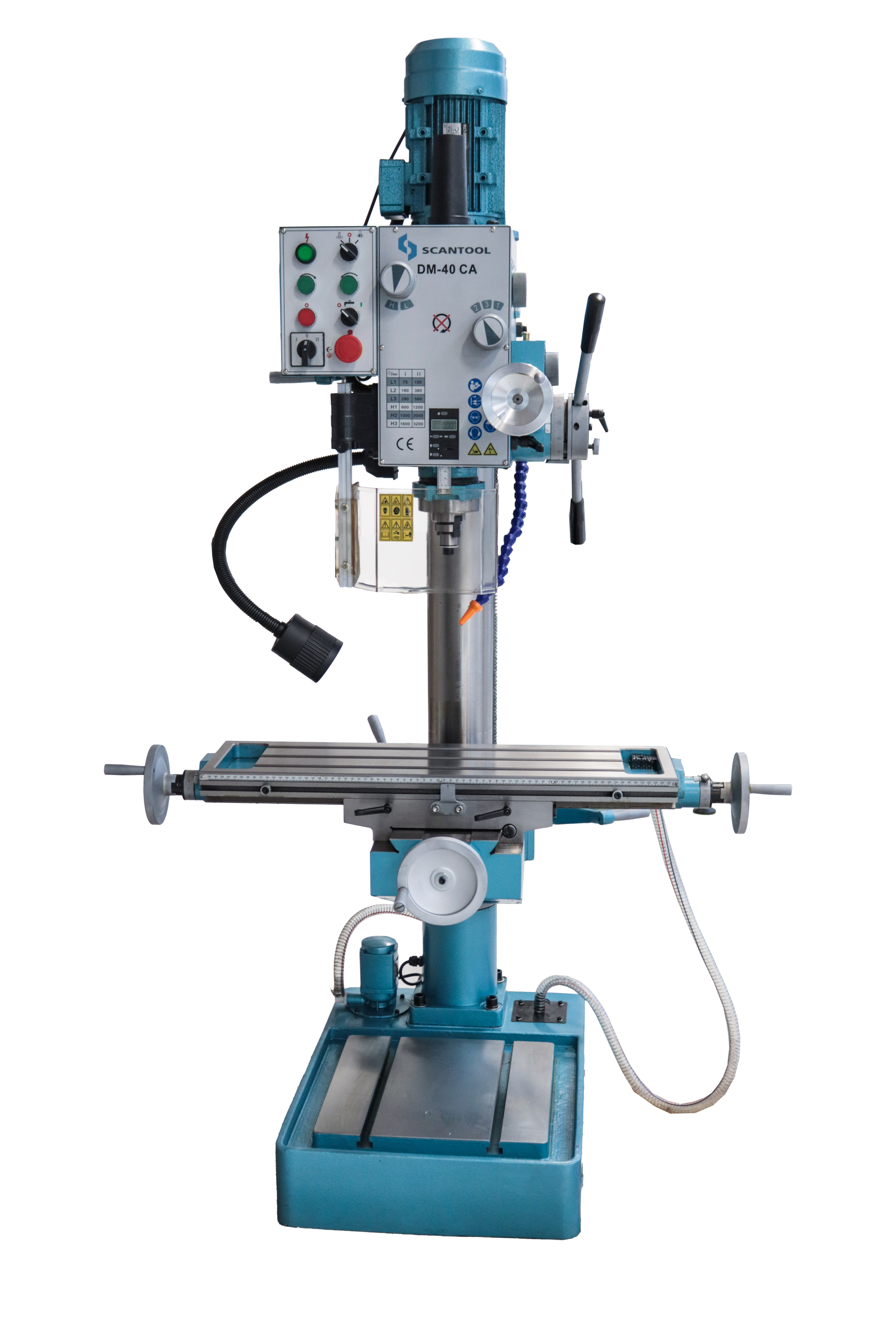 Scantool - Geared head milling and drilling machine