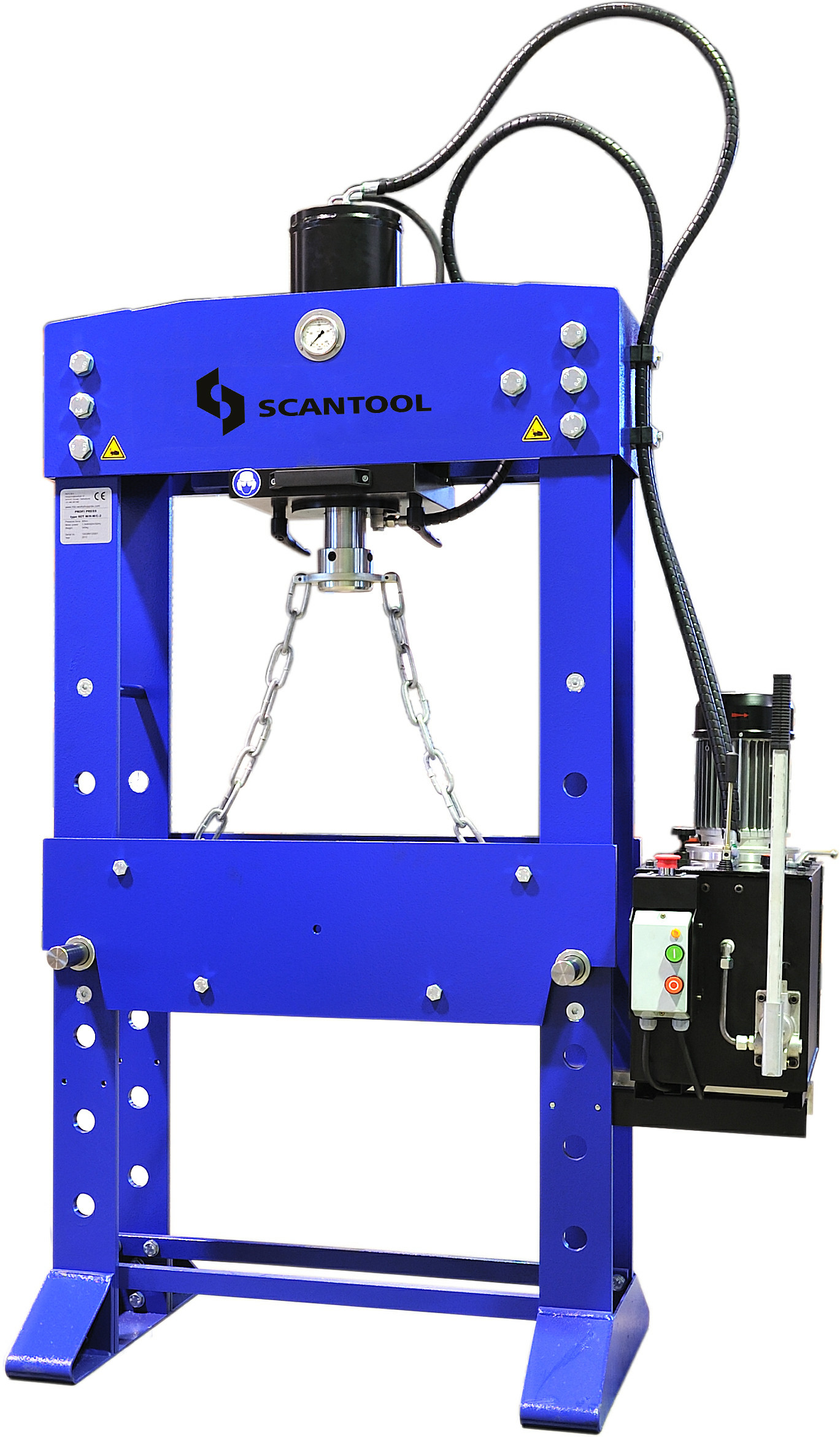 Scantool - Workshop press - hydraulic motorised